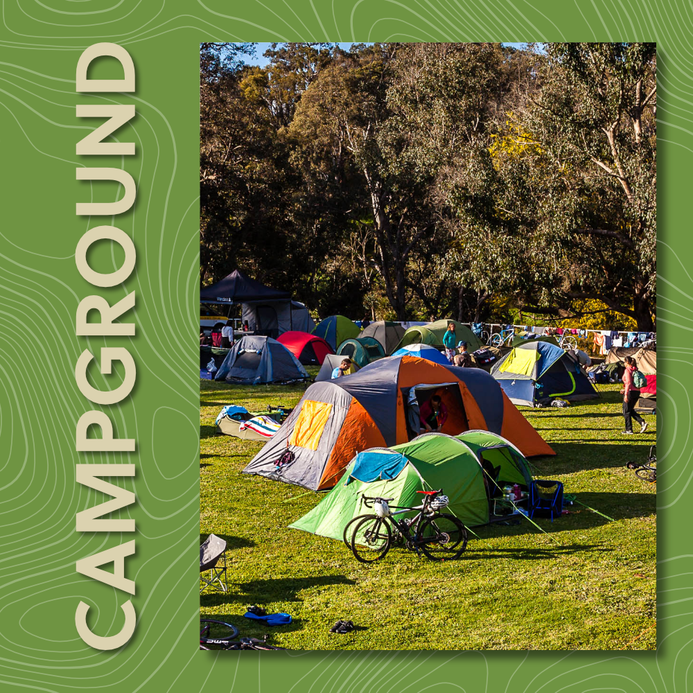 EVENT CAMPGROUND - SEVEN GRAVEL RACE